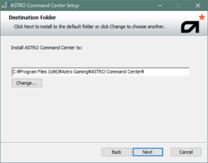 ASTRO Command Centerのインストール方法【日本語解説】