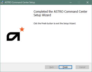 ASTRO Command Centerのインストール方法【日本語解説】
